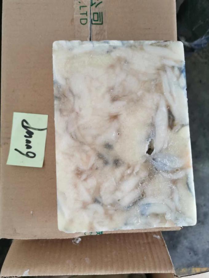 Low price good quailty BRC Block Quick Frozen Illex Squid Roe 2.5kg/Bag