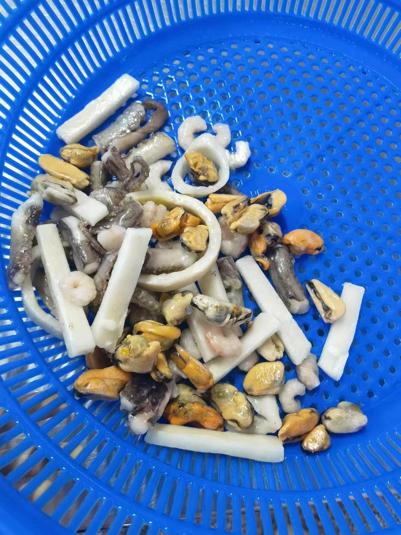 IQF Frozen Seafood Mix 500gr/bag With ISO Authentication