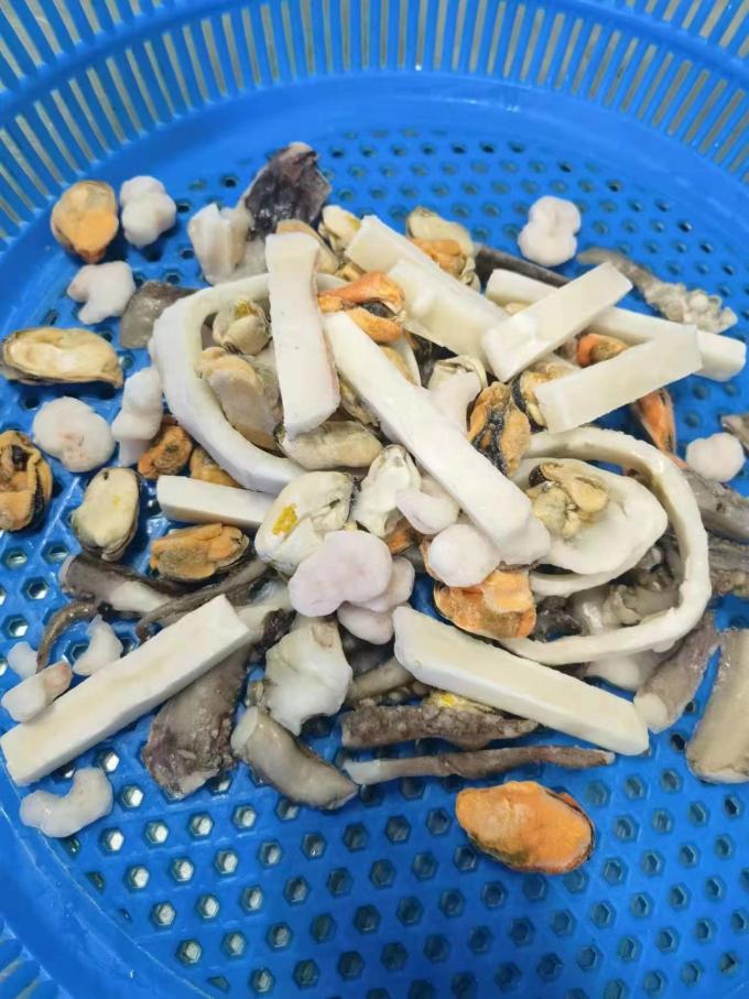 IQF Frozen Seafood Mix 500gr/bag With ISO Authentication